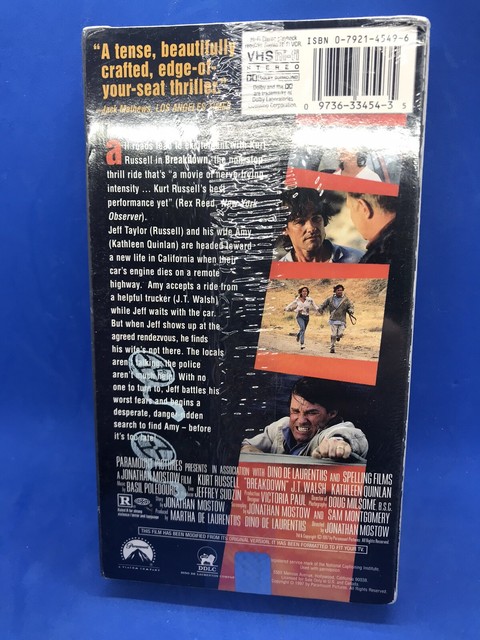 Breakdown (VHS, 1997) for sale online | eBay