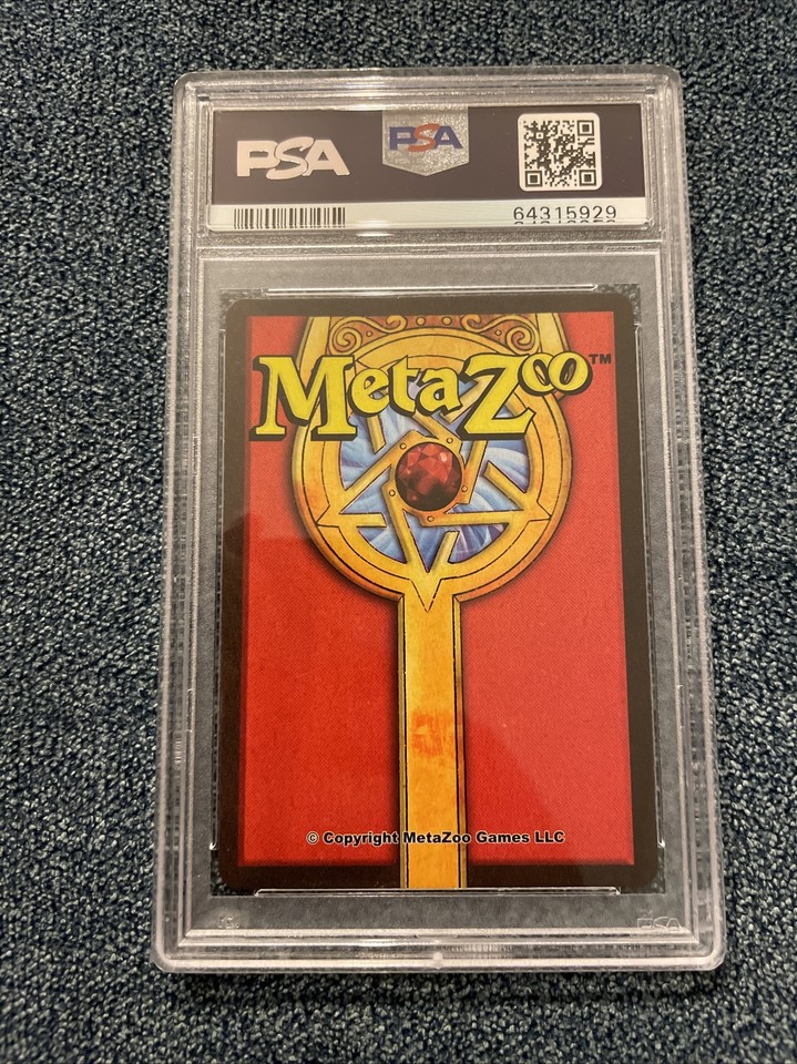 Metazoo Nightfall 1st Edition Grim Reaper Reverse Holo PSA 10 GEM MINT ...