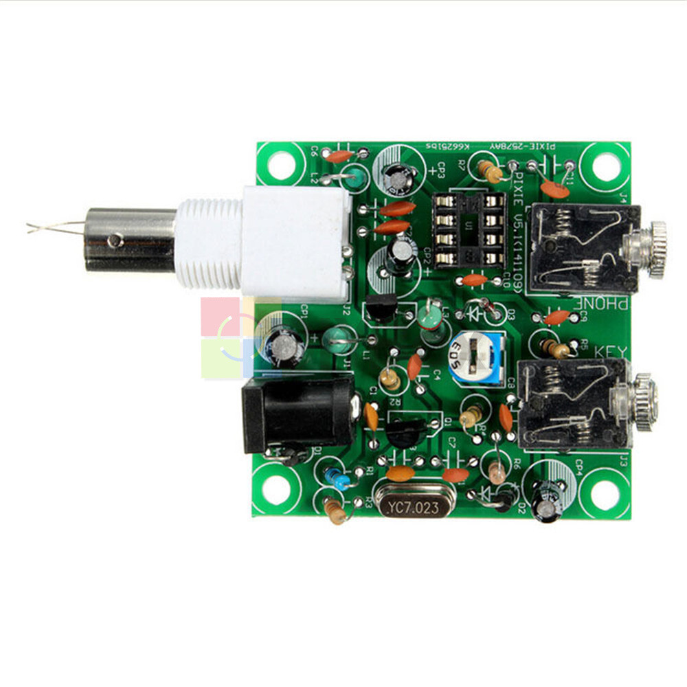 HAM RADIO 40M CW Shortwave QRP Pixie Transmitter Receiver 7.023MHz-7 ...