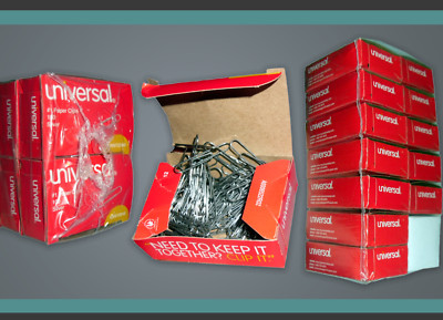Bulk Universal Paper Clips Smooth Finish No. 1 Silver 5000 ct UNV72210 ...