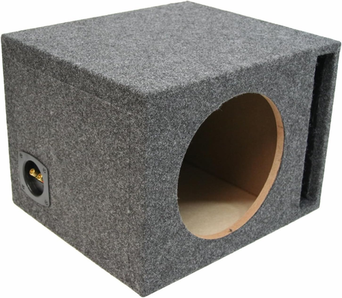 Car Audio Single 12" Vented Subwoofer Stereo Sub Box Ported Enclosure 3 ...