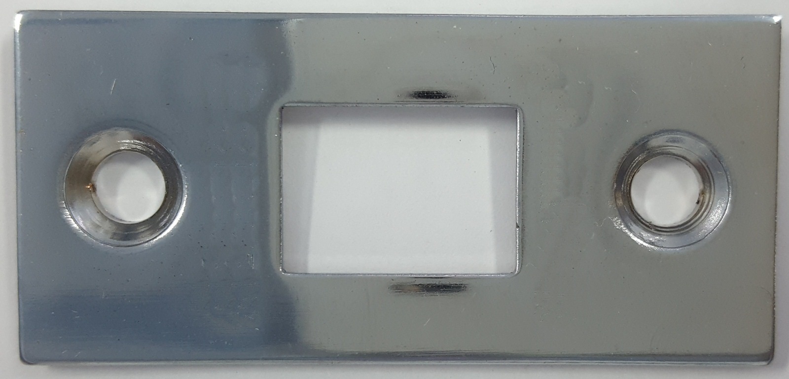 Tubular & Mortice Door Latches Face Plate & Latch Strike Keep Premium ...