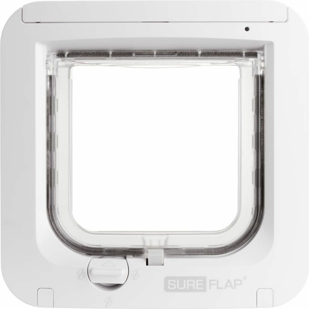 SureFlap Microchip Electronic Cat Door / Cat Flap in White SUR001 ...