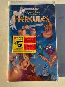 1997 Hercules Masterpiece collection Walt Disney VHS RARE 9123 Vintage ...