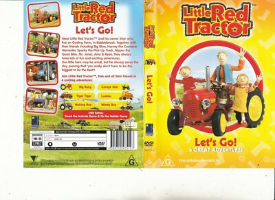 Little Red Tractor-Let's Go-[6 Episodes]-Animated-LRT-DVD | eBay UK