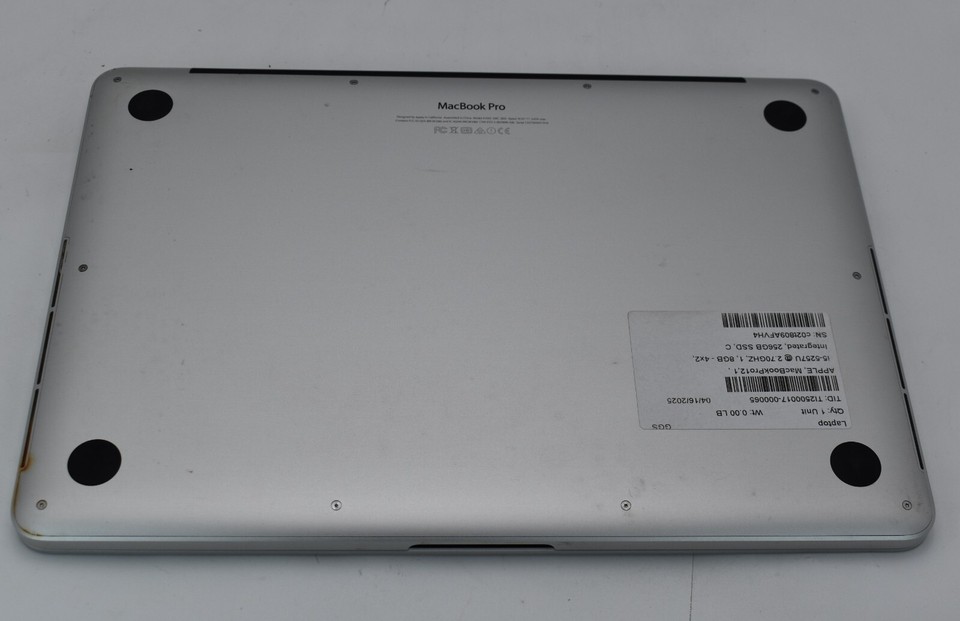 2015 15" Apple A1398 MacBook Pro i7-4870HQ 2.5GHz 16GB 500GB SSD ...