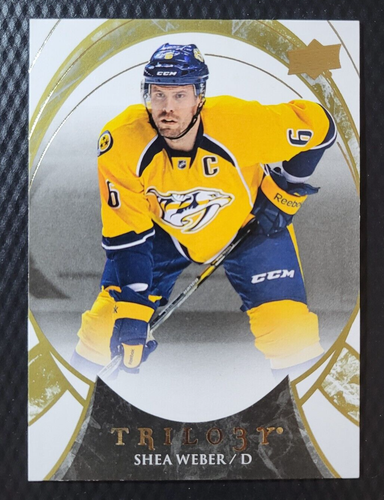 2015-16 Upper Deck Trilogy SHEA WEBER Nashville Predators Hockey NHL ...