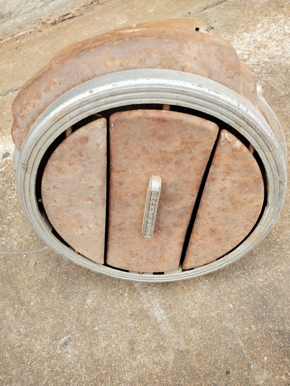 1940s 1950s Goodyear Heater Round Accessory Water Cholo Lowrider Hot ...