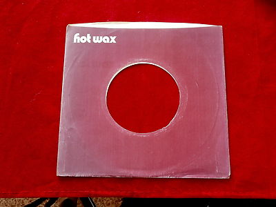 HOT WAX RECORDS~ ~ RECORD COMPANY SLEEVE ~ 7" SINGLE 45 RPM | eBay