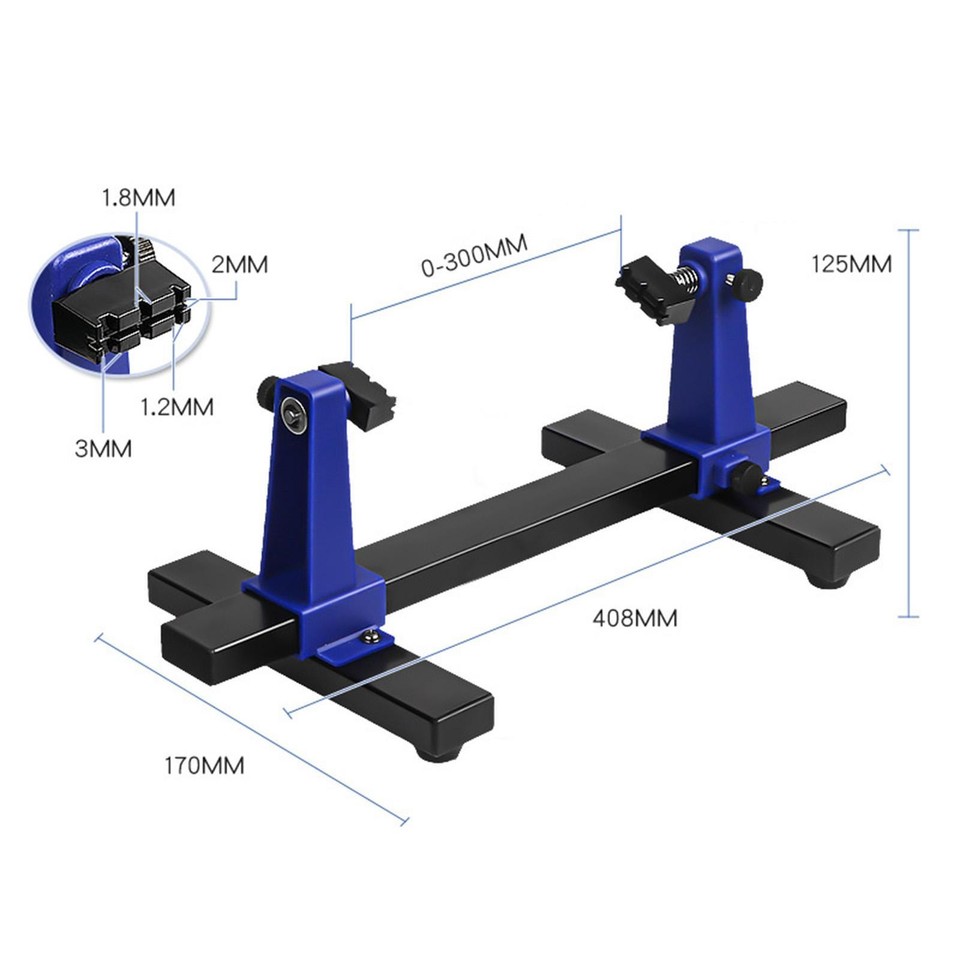 PCB Clamp PCB Holder Soldering Station Repair Tools Adjustable Circuit ...