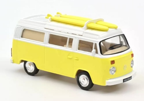 NOREV,VOLKSWAGEN Combi T2b Camper Van 1973 Yellow Jet-car, 1/43 ...