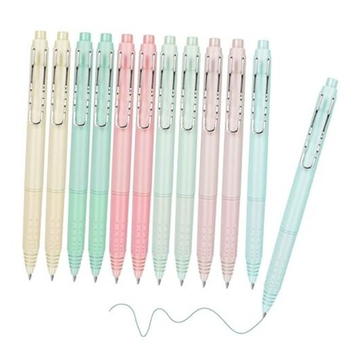 Gel Pens, 12-Pcs Colored Pens, Pens Fine Point Smooth Writing 12pcs ...