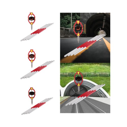 Mini Prism Survey Stick for Total Station Outdoor for Instuements with ...