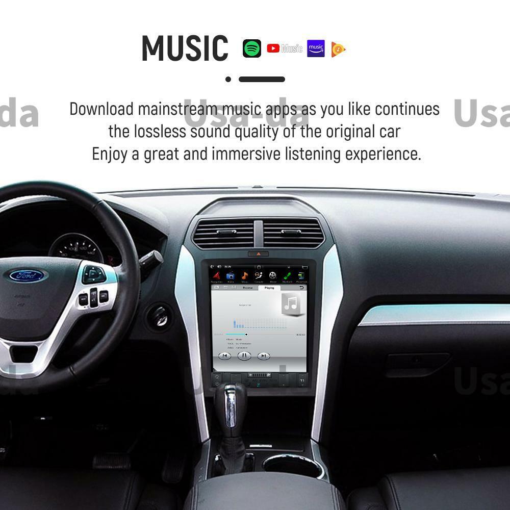 For Ford Explorer touch vertical screen stereo radio navigation video ...