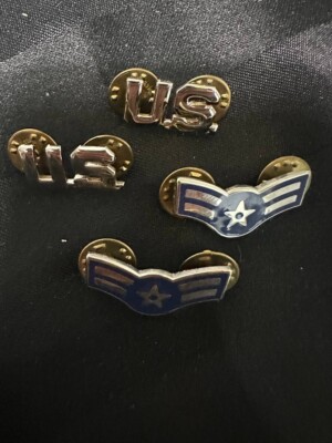 Vietnam War Era V-21 Pins + Air Force - Blue Enameled Rank | eBay