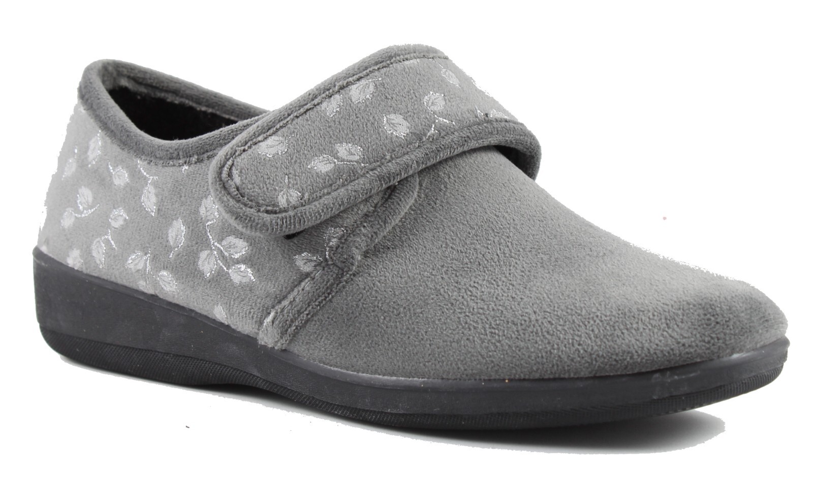 pantofole donna strappo invernali calde velcro regolabili antiscivolo ...