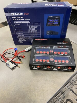 Ultra Power UP240 AC Plus 4 Port Multi-Chemistry AC/DC Charger RC NiMH ...