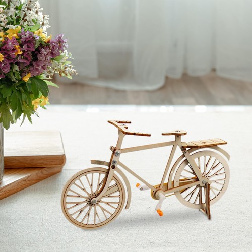 Mini Bike Model Kits School Projects Wood Puzzle for Teens Children ...