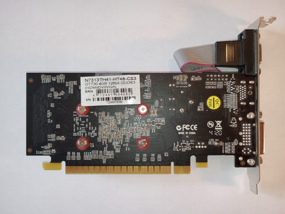 BTO NVIDIA GeForce GT 730 4GB VGA/DVI/HDMI PCI-E Video Graphics Card | eBay