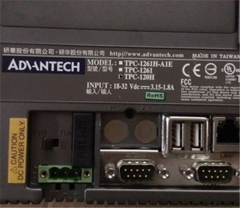 Used 1Pc Advantech TPC-1261H-A1E Plc Module Good Condition cy | eBay