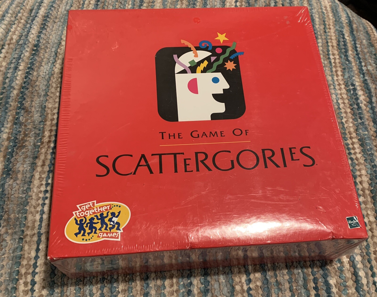 Vintage Sealed 1999 Milton Bradley Scattergories Word Game Board Game ...