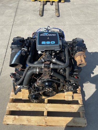 87 Mercury Marine MerCruiser 5.7 L 350 260 HP Inboard Boat Engine motor ...