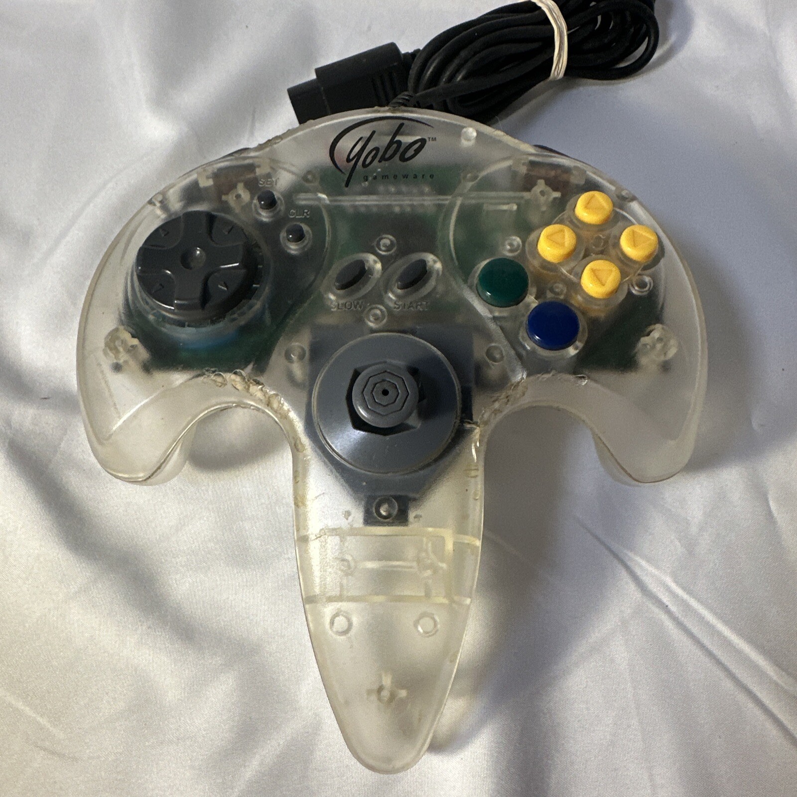 Yobo Gameware Nintendo 64 Controller (N64) Clear | eBay