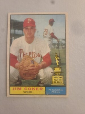1961 Topps Jim Coker #144 | eBay