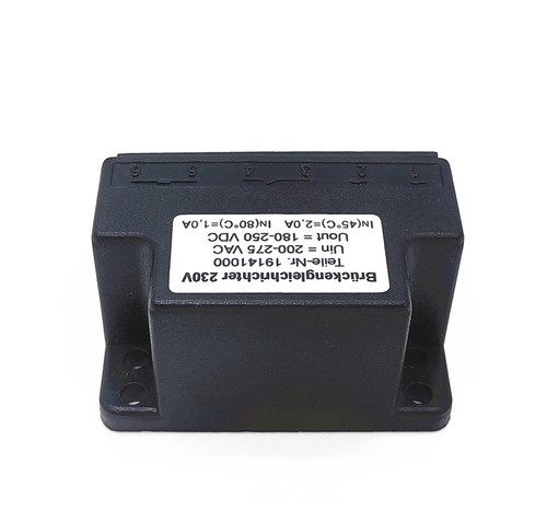 19141000 200-275 VAC 180-250 VDC Motor brake rectifier ...