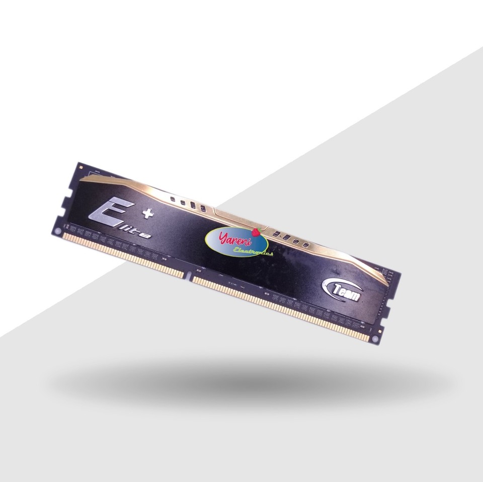 Team Elite+ 4GB PC3-10600U DDR3 1333MHz DIMM Heatsink Desktop Gaming ...