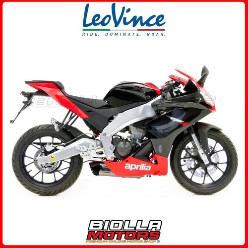 8712E SILENCIEUX LEOVINCE APRILIA RS4 125 2015 - LV ONE EVO STAINLESS ...