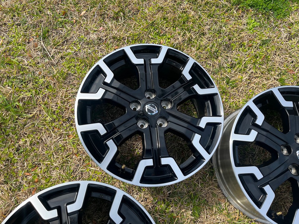 18" Nissan Pathfinder Gloss Black Wheels Rims Factory OEM Set 96469 | eBay