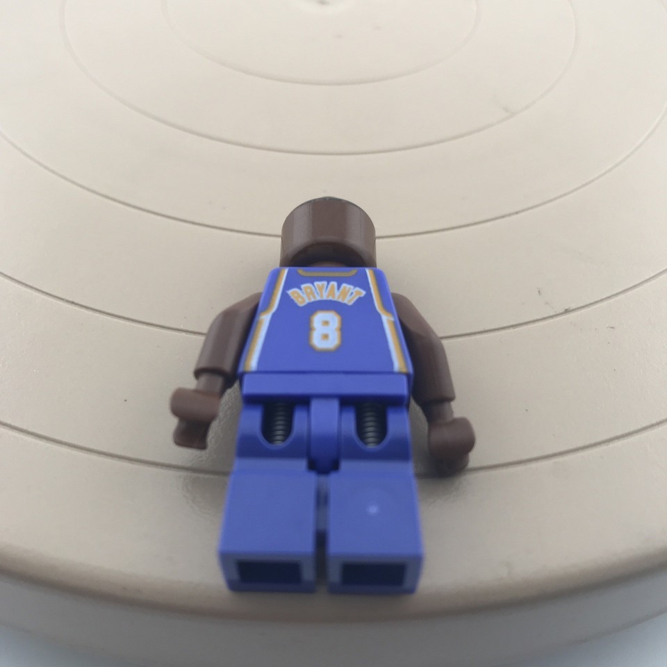 LEGO Minifigure set 3433 - Kobe Bryant Lakers - Purple Away #8 - nba035 ...