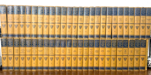 Harvard Classics Five Foot Shelf of Books Full Set (51) + Reading Guide ...