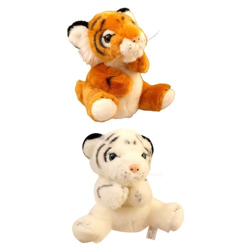 Tiger Hand Puppet Play Movable Role Tiger Tiger Tiet pour enfants Toys ...
