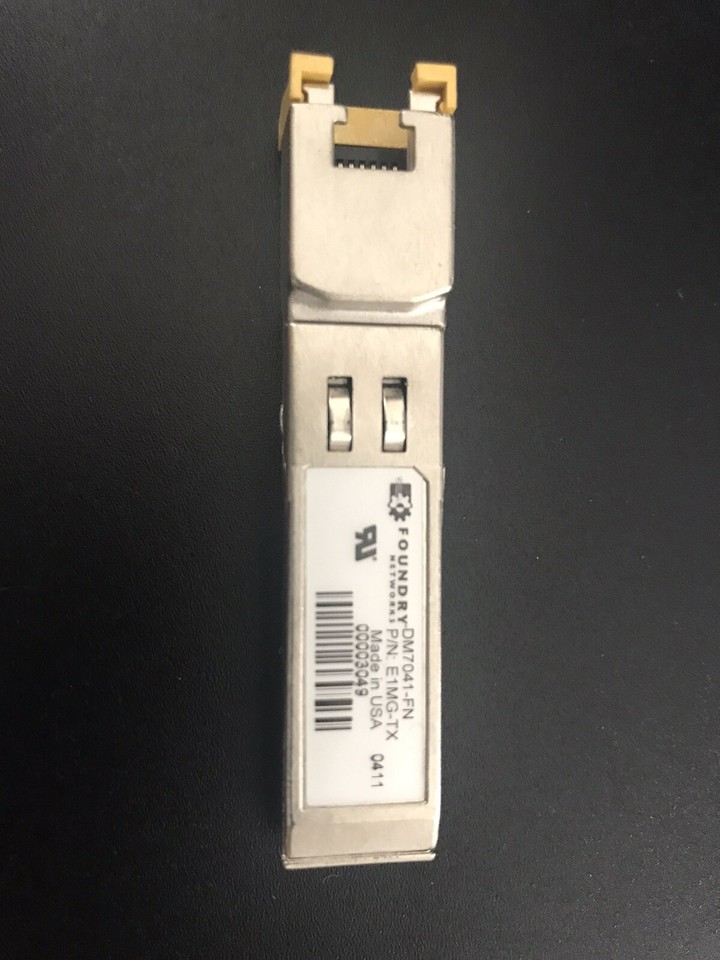 Foundry Networks Dm7041-fn E1mg-tx 1Gbps SFP | eBay