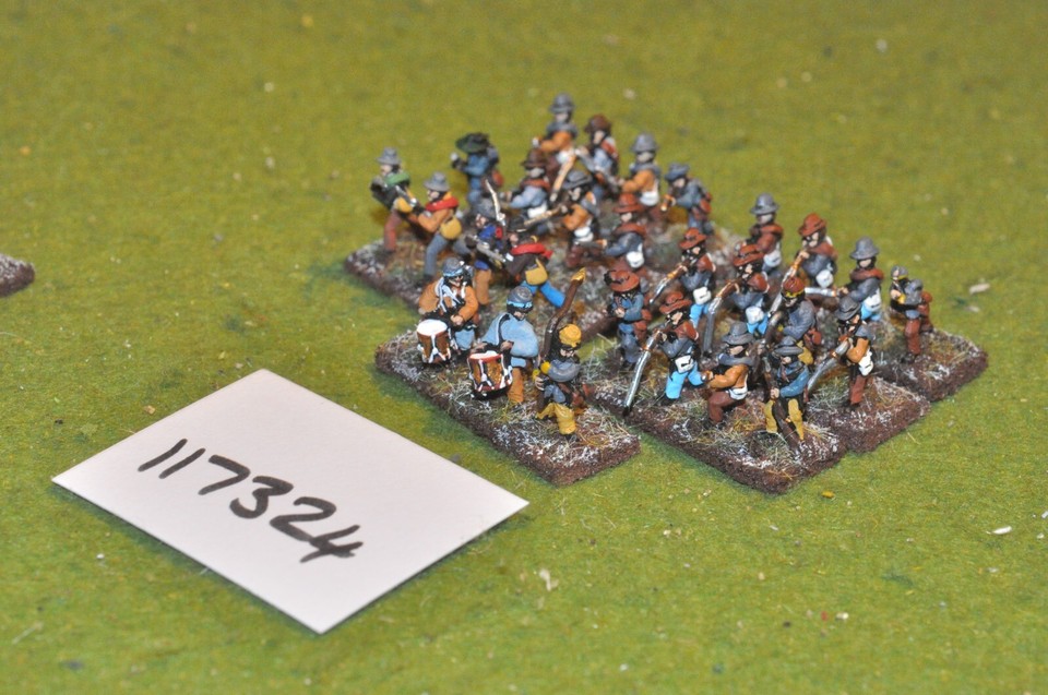 15mm ACW / confederate - infantry 24 figs - (117324) | eBay UK