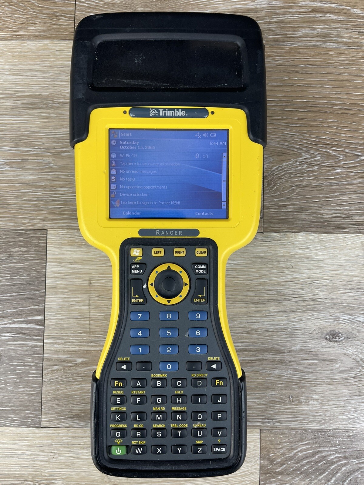 Trimble Ranger Range Data Collector FCC ID S9E-RNGRBTWFR Free Shipping ...