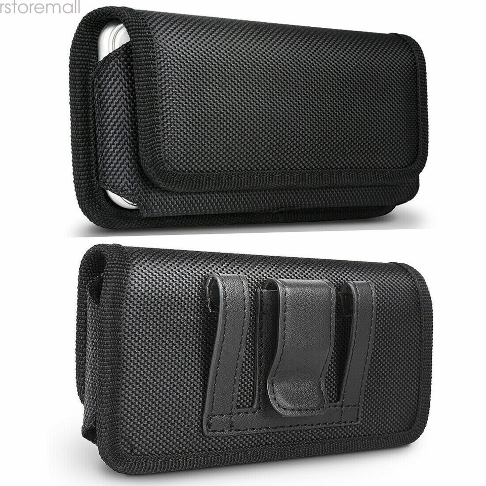 Horizontal Cell Phone Waist Belt Clip Holster Loop Bag Pouch Holder ...