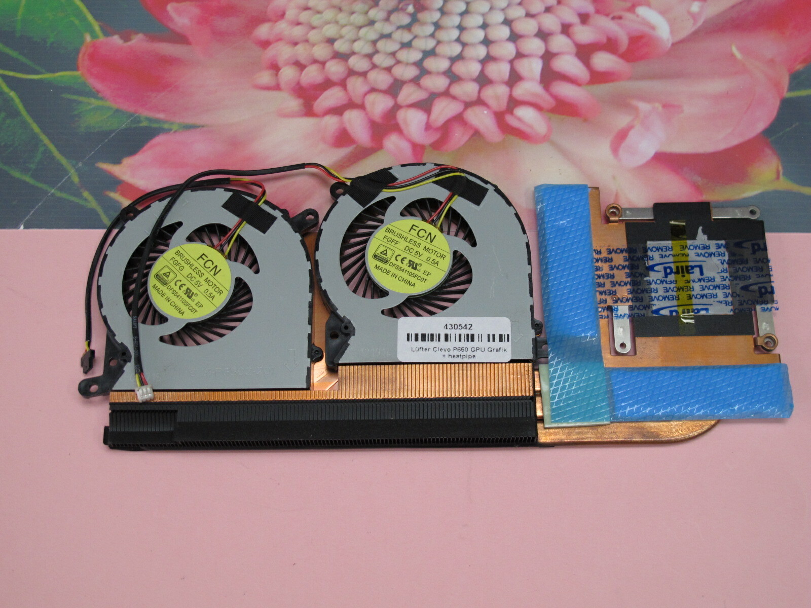 Original Lüfter fan Clevo GPU Grafik P650 P651 P671 RG SE SG HS RP6 RP6 ...