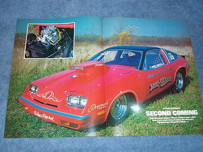 1975 Chevy Monza Vintage Pro Stock Drag Car Article "Second Coming" | eBay