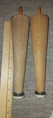 7.5 in Vntage 1950s Mid Century Modern MCM Blonde Legs with white Tips ...