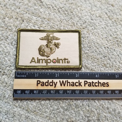 Aimpoint Patch Hook & Loop Back Military Morale Tactical | eBay