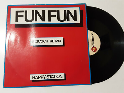 Fun Fun ‎– Happy Station (Scratch Re-Mix) - Disco MAXI SINGLE Vinile ...