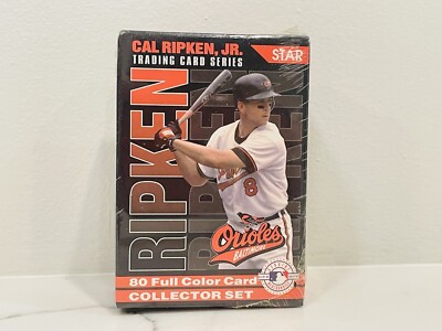 1995 Star Co. Cal Ripken Jr 80 Full Color Card Collector Set | eBay