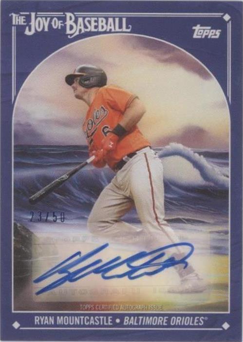 2023 Topps X Bob Ross The Joy of Baseball - Ryan Mountcastle #74D ...