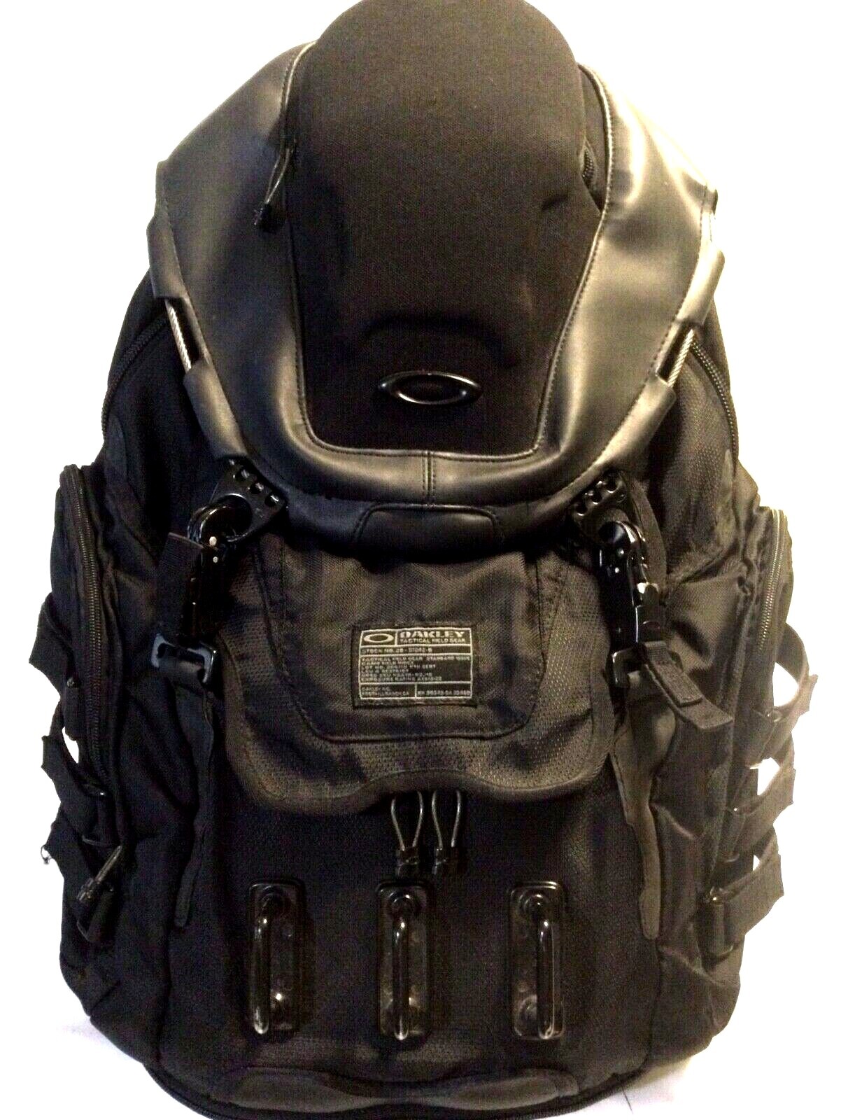 OAKLEY KITCHEN SINK BACKPACK 34L Stealth Black Tactical Field Gear ...