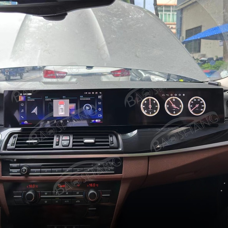 Dual Screen Android Car Radio For BMW 5 Series F10 F11 2010-2017 Stereo ...