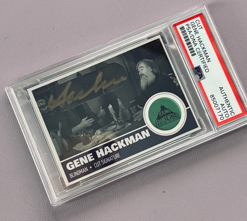 Gene Hackman SIGNED (PSA/DNA) RARE 1974•Young Frankenstein•Signature ...