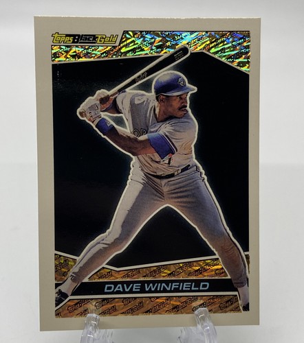 Dave Winfield 1993 Topps Black Gold Baseball #44 Blue Jays NYY HOF | eBay